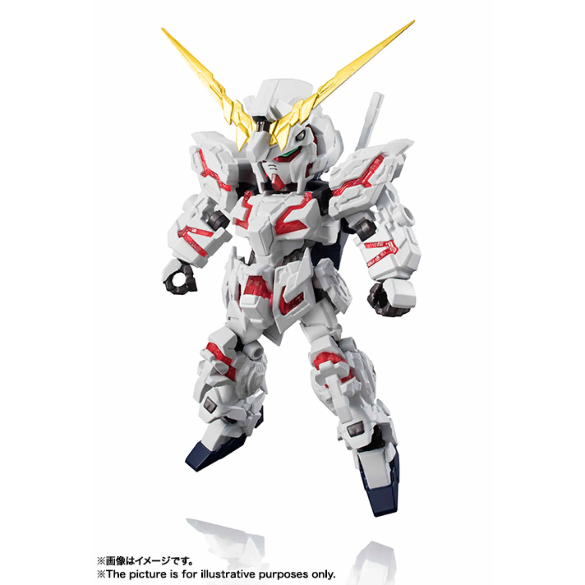 NXEDGE GUNDAM - [MS UNIT] UNICORN DESTROY MODE VERSION FIGURE