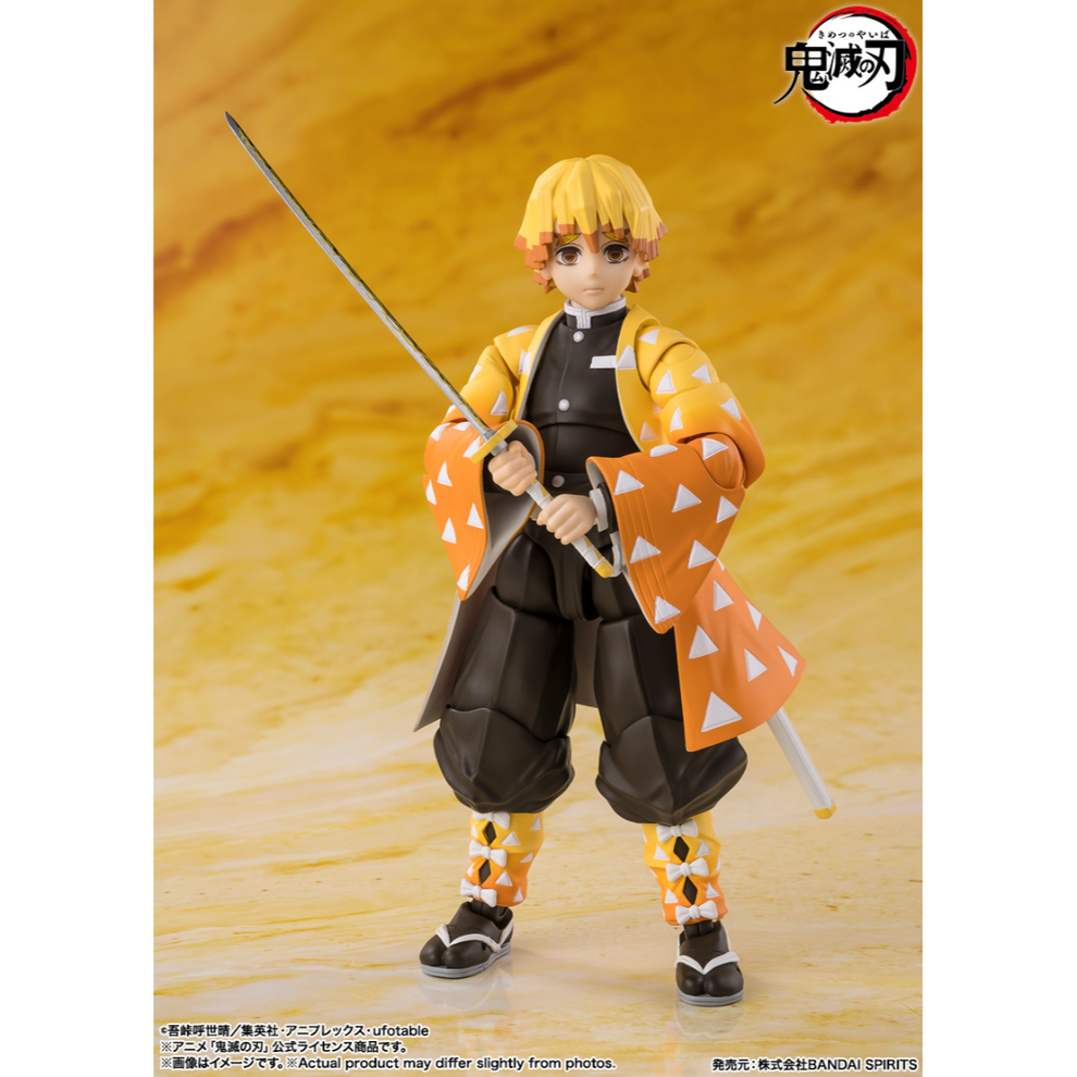 S.H.FIGUARTS DEMON SLAYER - ZENITSU AGATSUMA | Good Toys